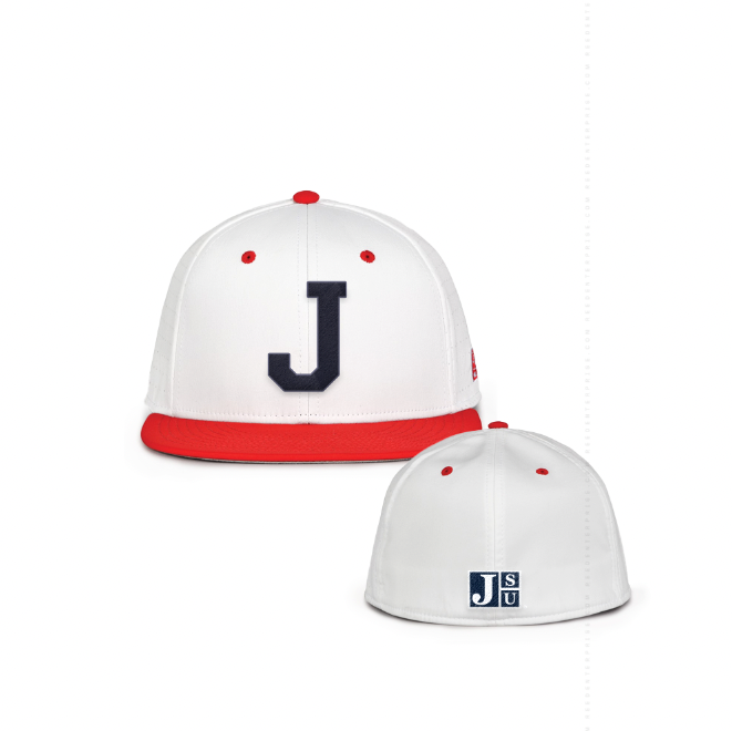 J Fitted (White / Red) | ReedEnt Apparel